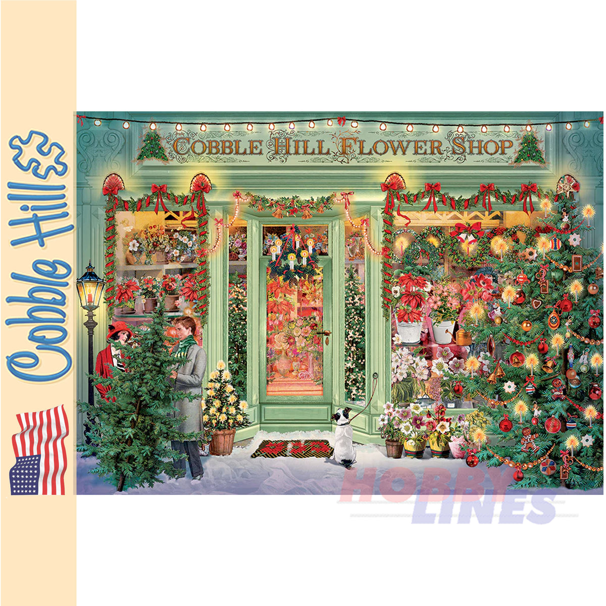 Christmas Flower Shop Cobble Hill puzzle – Hobby-lines