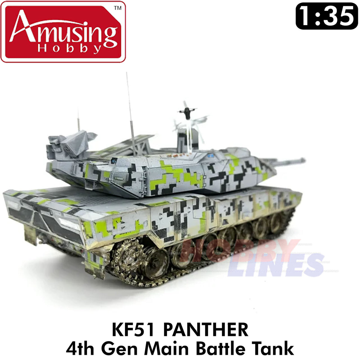 KF51 Panther 4th Gen MBT Main Battle Tank Amusing Hobby 35A047 – Hobby ...