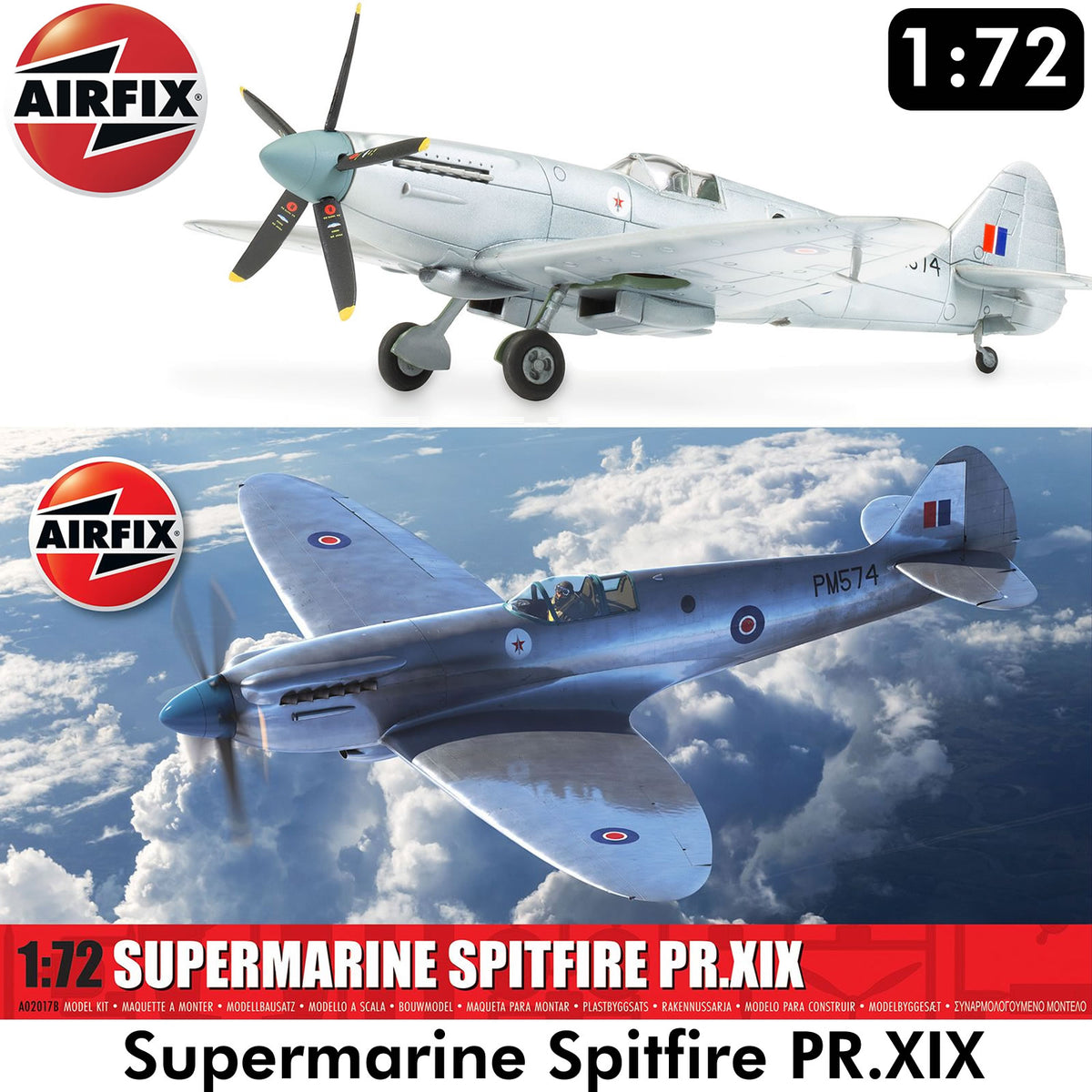 Supermarine Spitfire PR.XIX - Model Kit | Airfix | A02178B – Hobby-lines