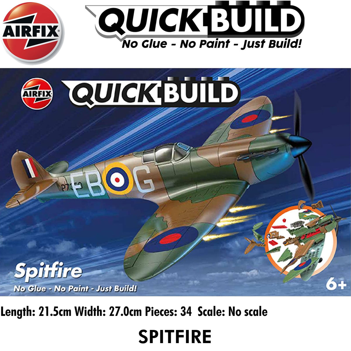 Spitfire - Model Kit | Airfix | J6000 – Hobby-lines