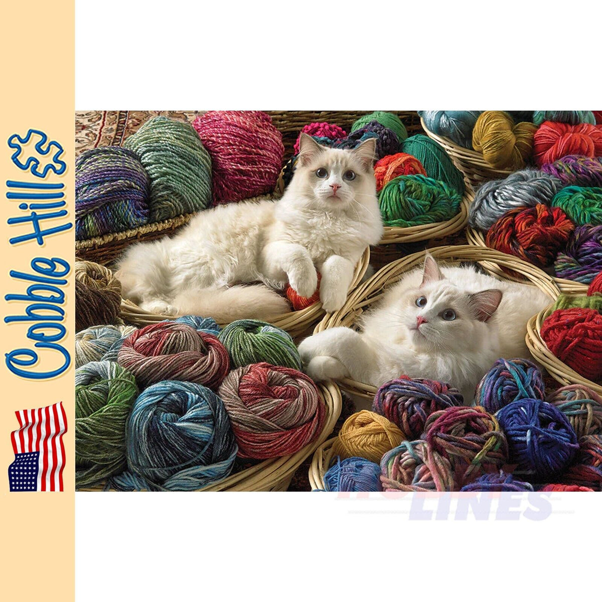 Hobby-lines | Ragdolls Cobble Hill puzzle 1000pc CH40141