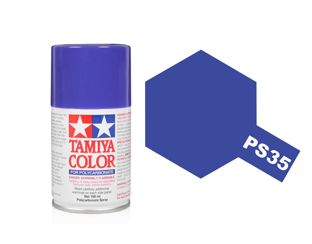 Tamiya Ps-35 Violet Blue Spray Paint – Hobby-lines
