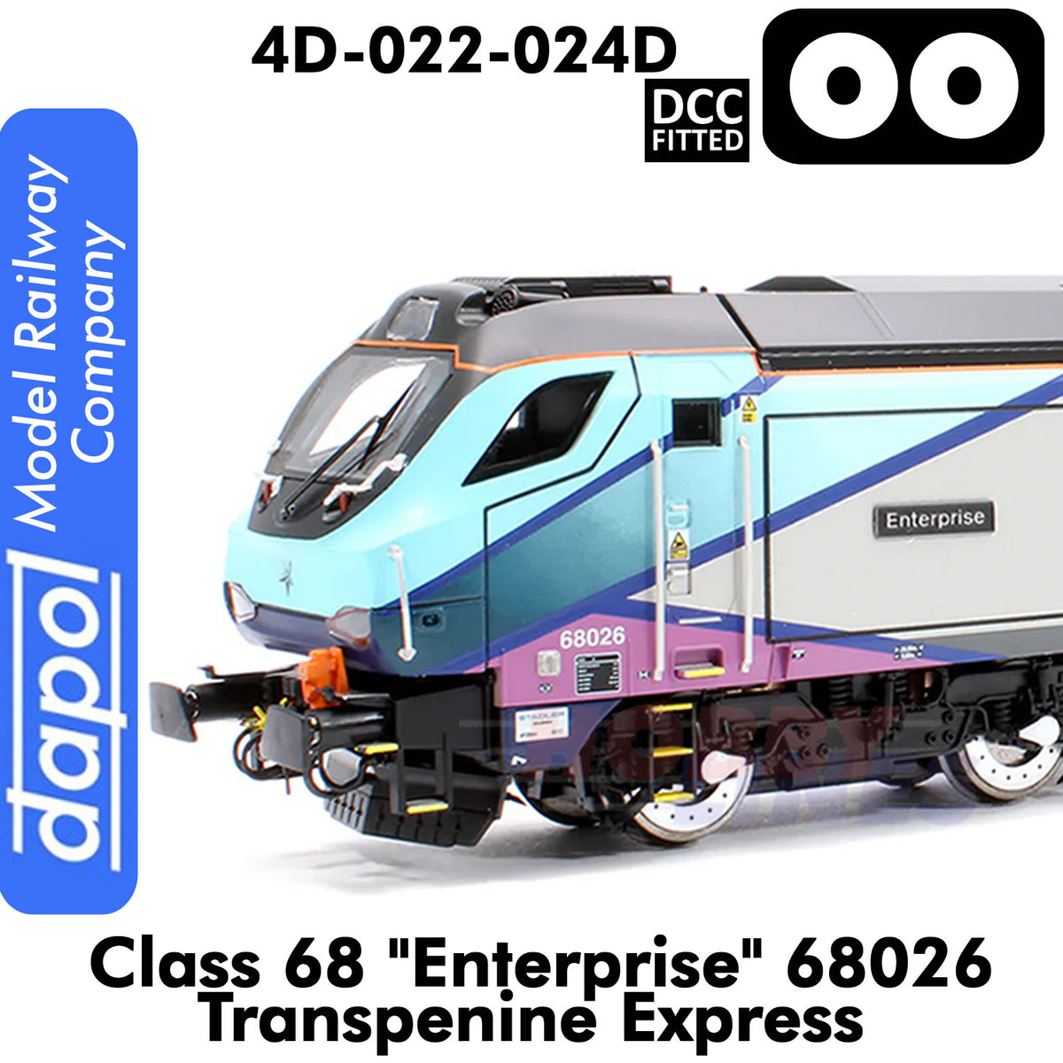 Class 68 - Enterprise Transpenine Express Loco | Dapol | 4D-022-024D ...