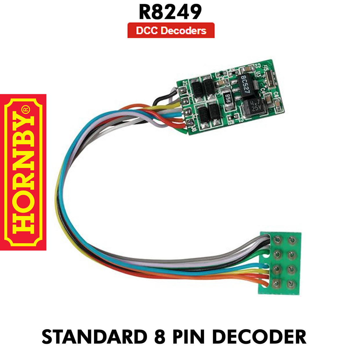 Standard 8 Pin DCC Decoder | Hornby | R8249 – Hobby-lines