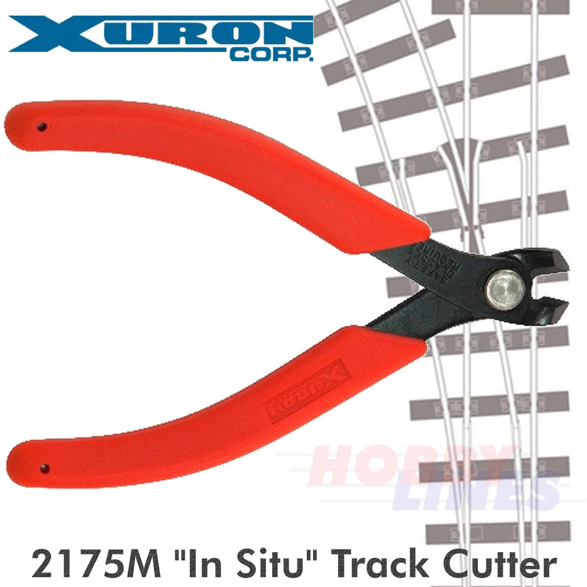 Xuron 2175M "IN SITU" TRACK CUTTING SHEARS flush cutters N/OO/HO model ...
