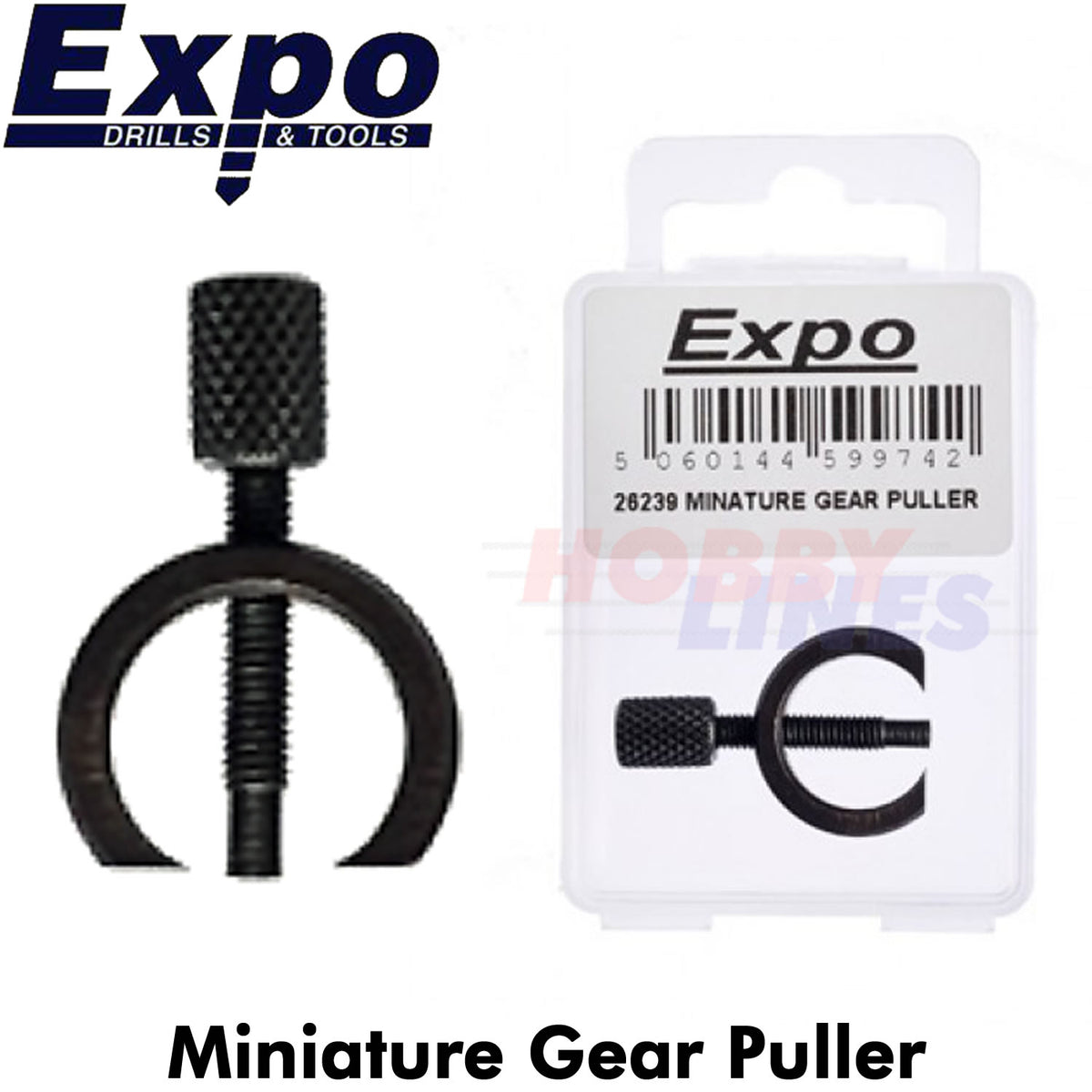 Miniature GEAR & BEARING PULLER Jaws 8mm wide 15mm deep Expo Tools 262 ...