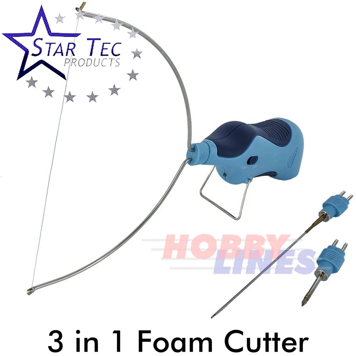 Hot Wire Foam & Polystyrene Cutter with Knife & Pyrography tip StarTec ...