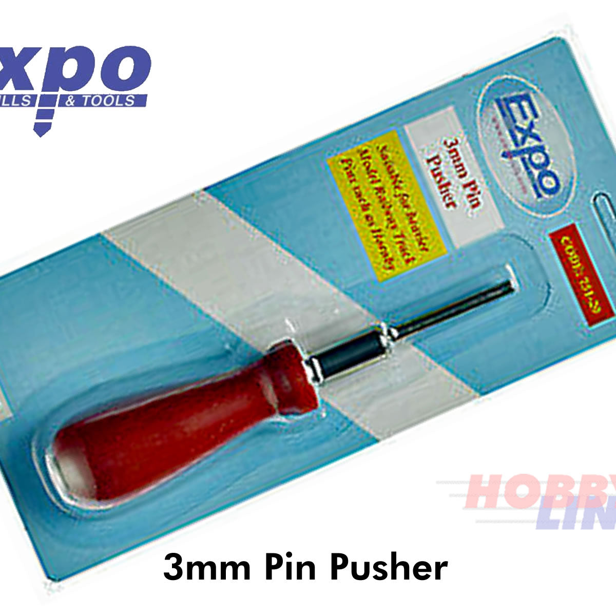 3mm PIN PUSHER - modelling pins, rail track, model boats EXPO TOOLS 75 ...